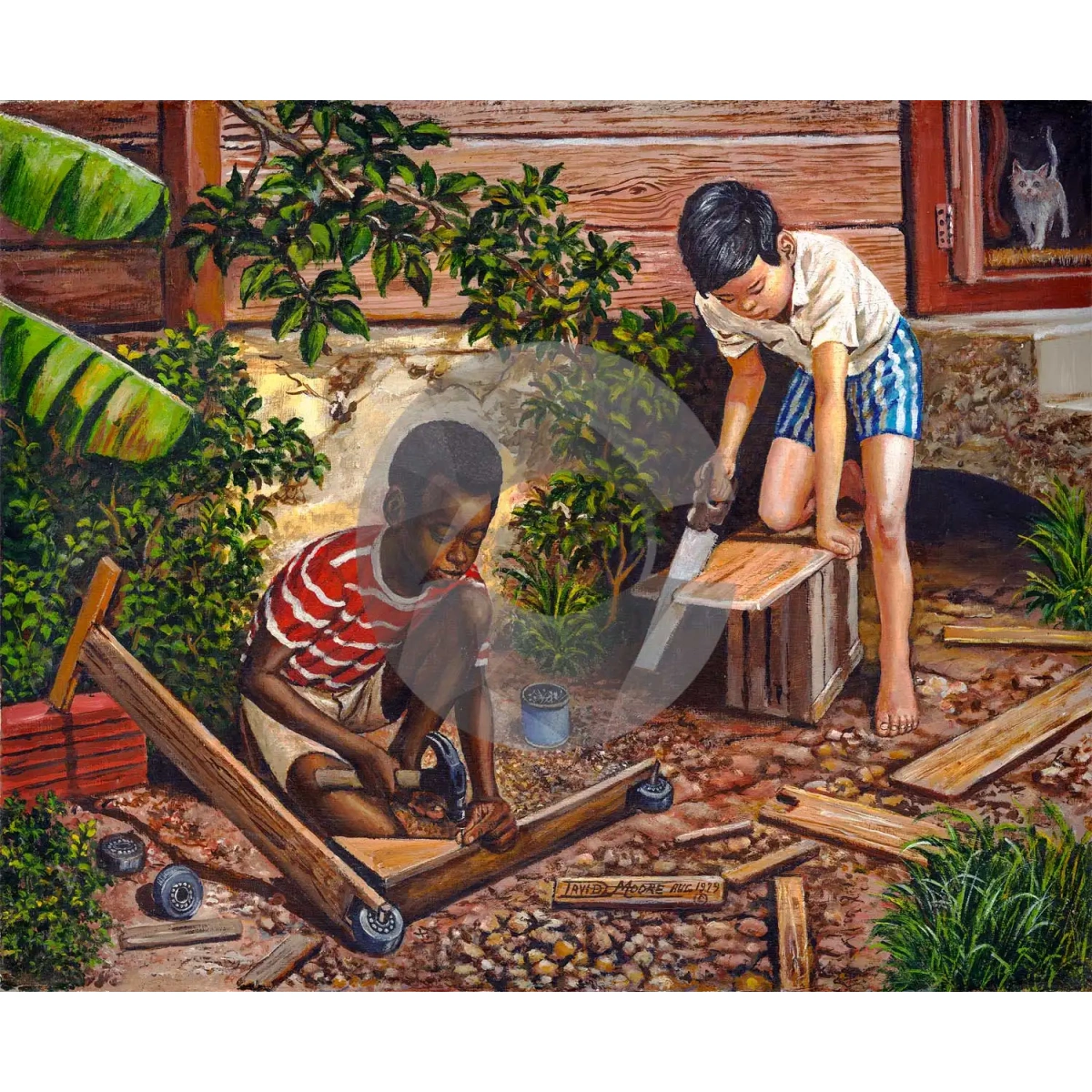 Making Scooter by David Moore | Our Caribbean Art
